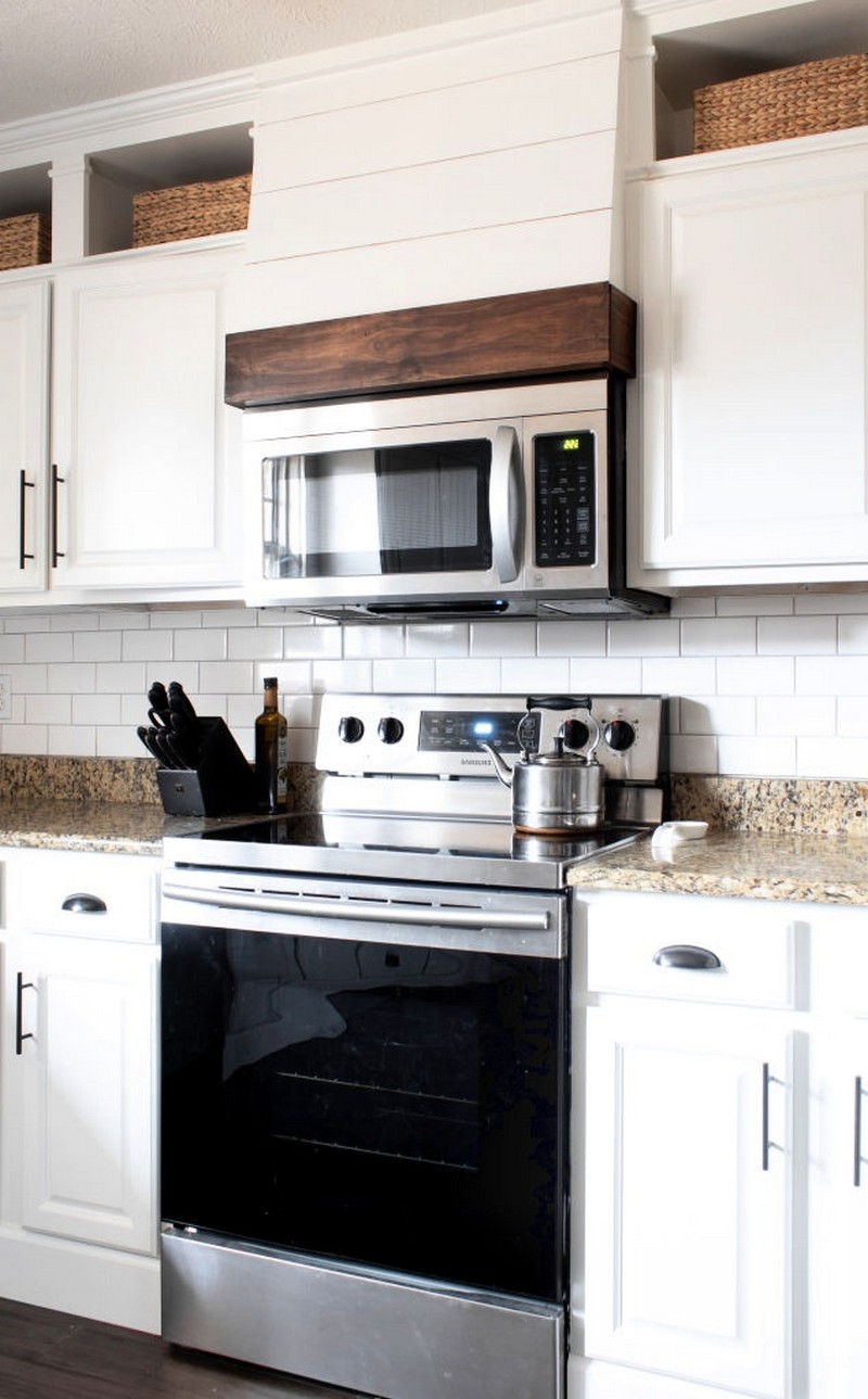 28 DIY Unique Kitchen Hood Vent Ideas - Susie Harris