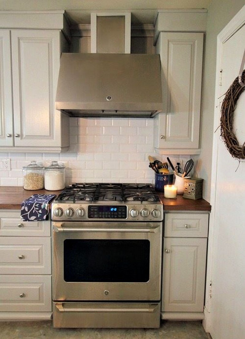 28 DIY Unique Kitchen Hood Vent Ideas - Susie Harris