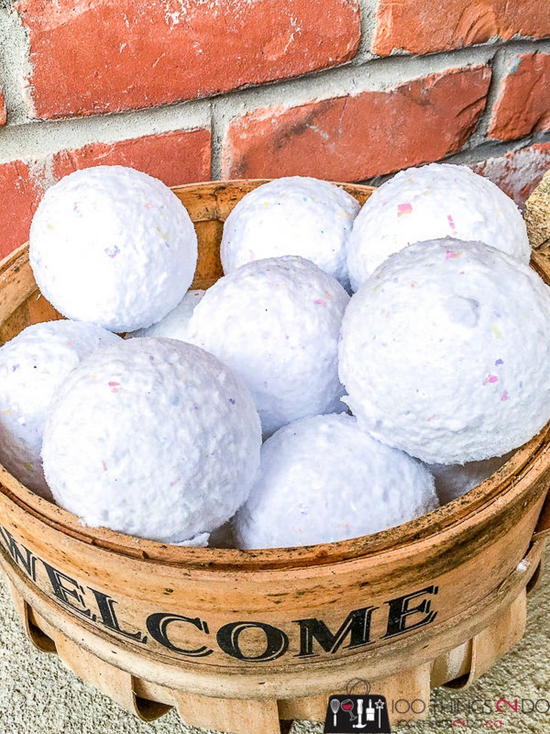 30 DIY Faux Snowballs That Are Very Joyful - Susie Harris