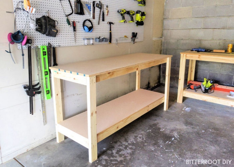 30 DIY Work Bench Ideas That Are Perfect For Your Work - Susie Harris