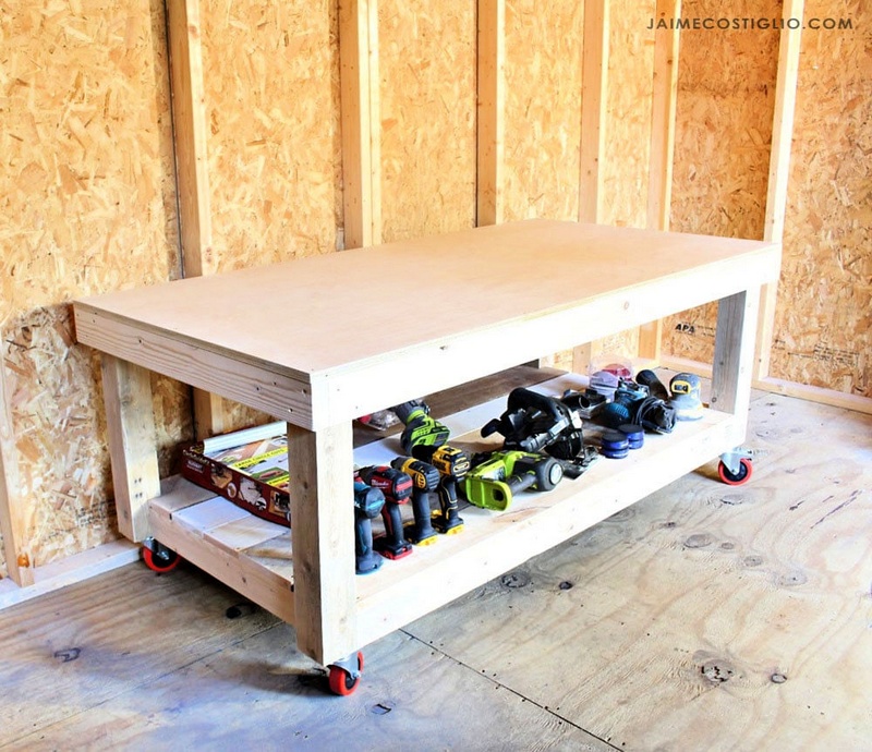 30 DIY Work Bench Ideas That Are Perfect For Your Work - Susie Harris