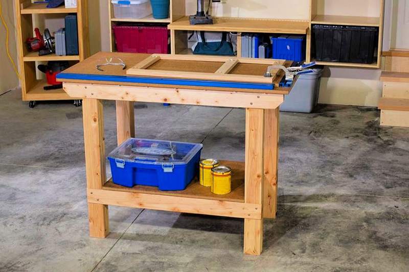 30 DIY Work Bench Ideas That Are Perfect For Your Work - Susie Harris