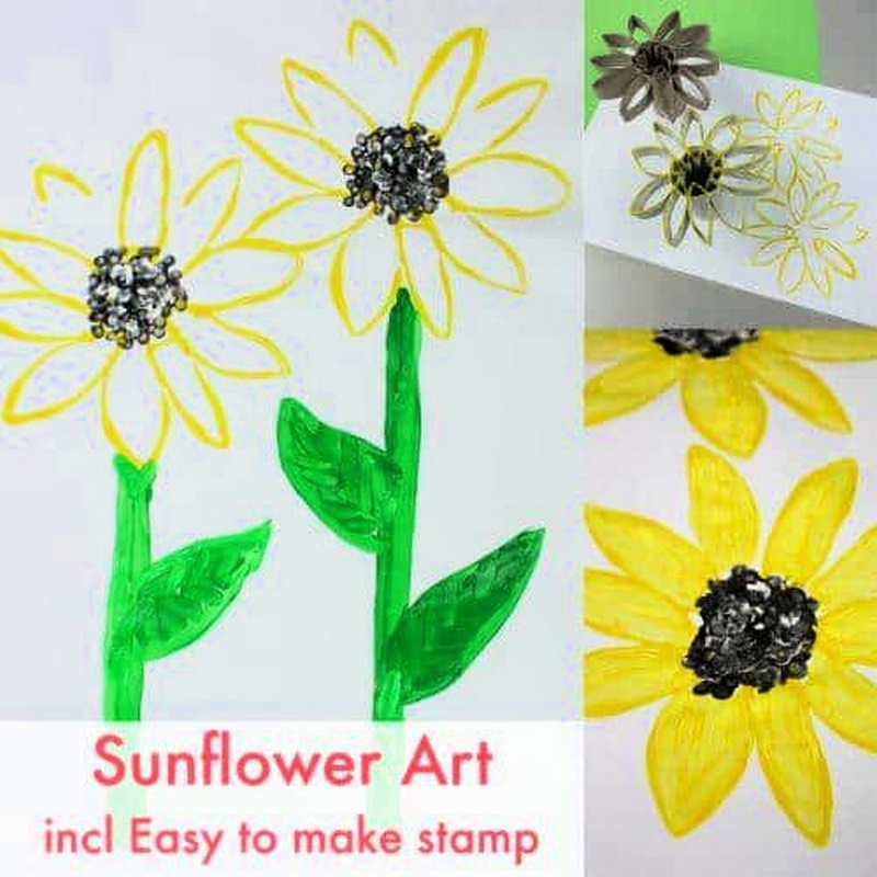 17 Beautiful Sunflower Painting Ideas - Susie Harris