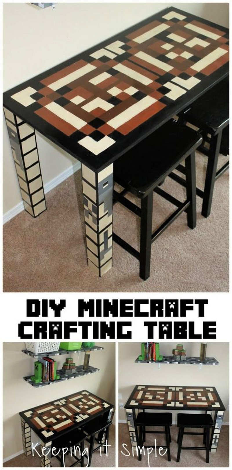 18 DIY Crafting Table Plans For Your Facility - Susie Harris
