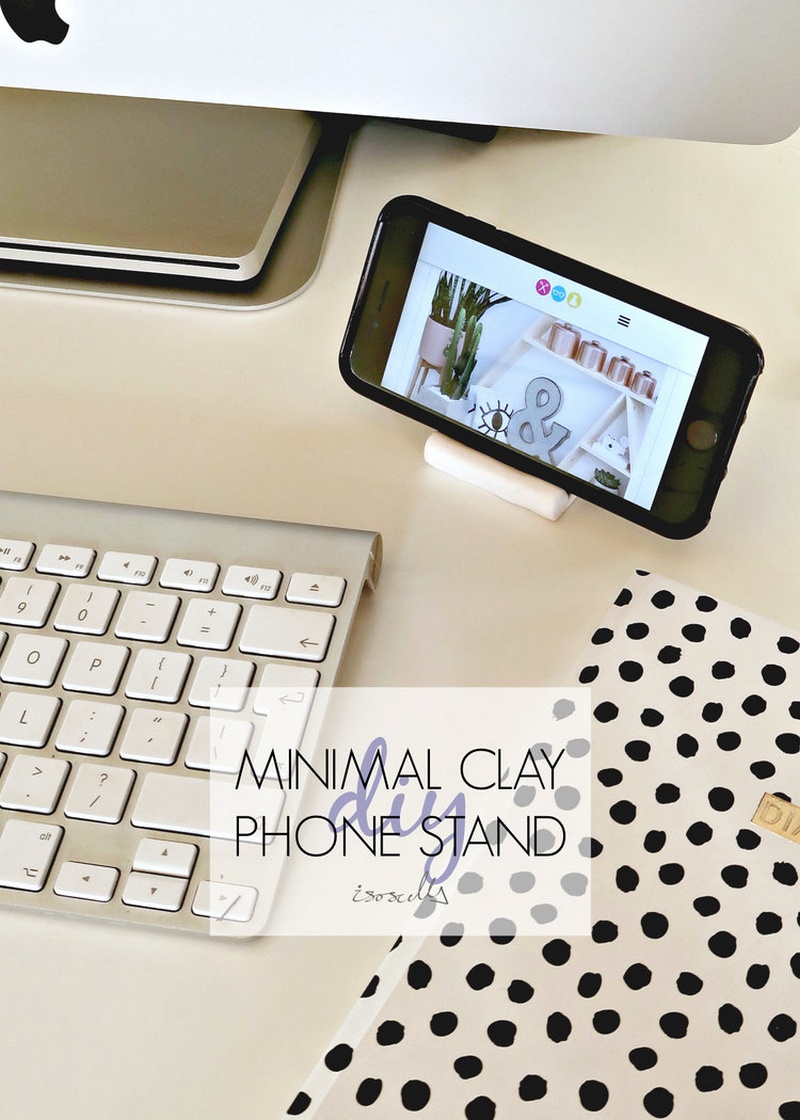 20 DIY Phone Stand Ideas Safe Your Mobile - Susie Harris
