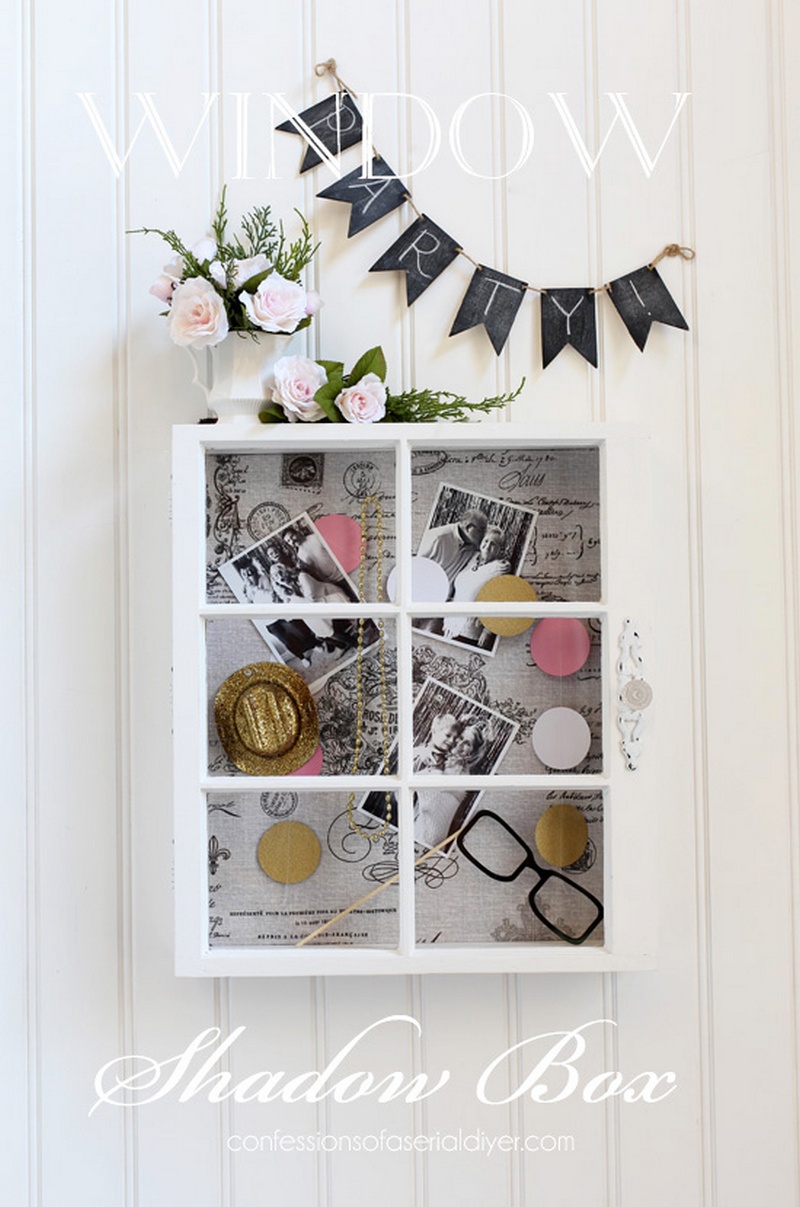 31 DIY Shadow Box Ideas - Homemade Box Plans - Susie Harris