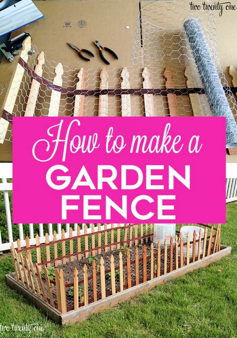 15 DIY Garden Fence That Are Easy To Build - Susie Harris