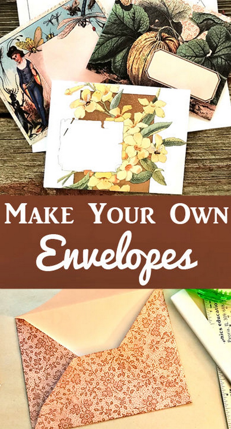 35 DIY Envelope Ideas From Paper - Susie Harris