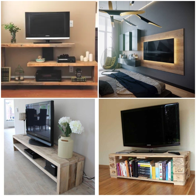 31 Homemade DIY Tv Stand Ideas - Susie Harris