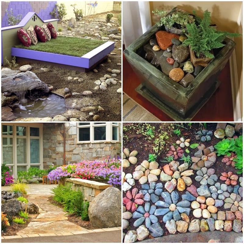 21 DIY Rock Garden Ideas For Decorating - Susie Harris