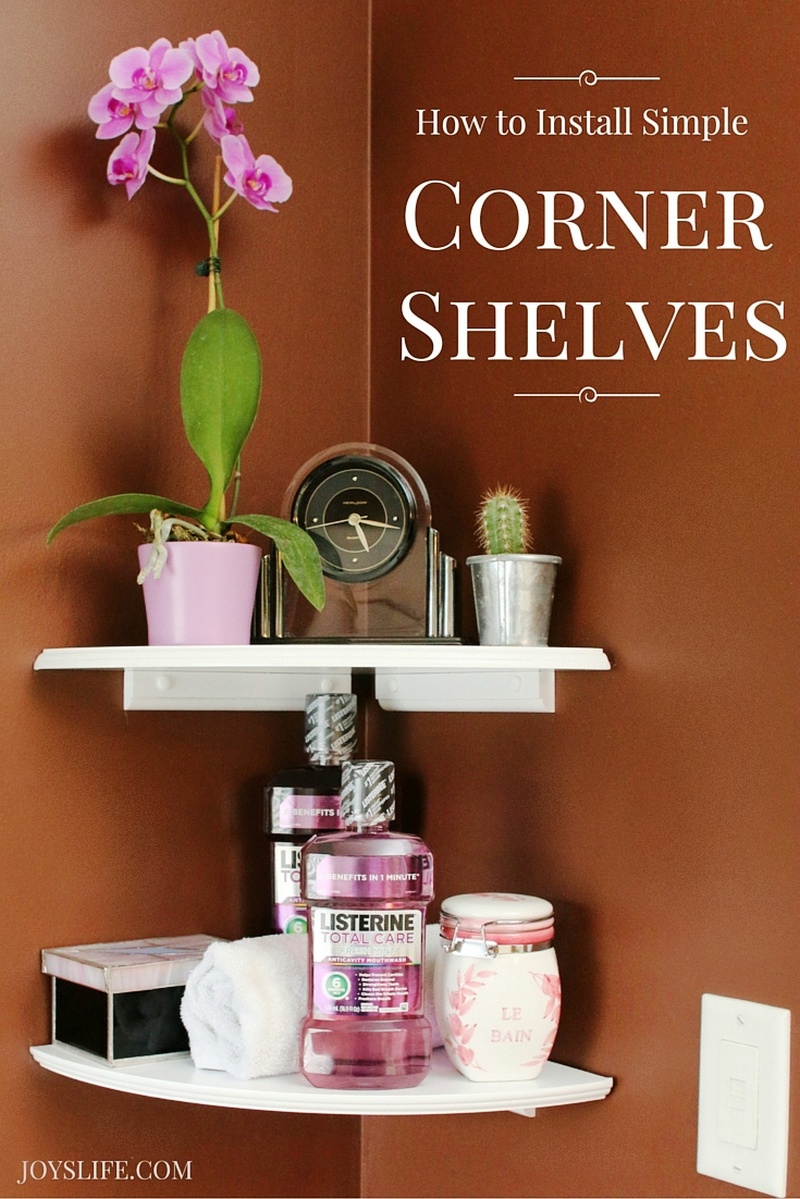32 Corner Shelves Ideas That You Can DIY - Susie Harris