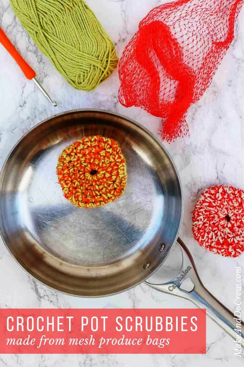30 DIY Scrubby Yarn Ideas & Free Tutorials - Susie Harris