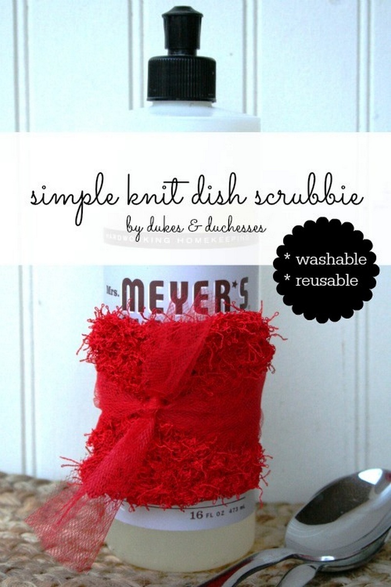 30 DIY Scrubby Yarn Ideas & Free Tutorials - Susie Harris