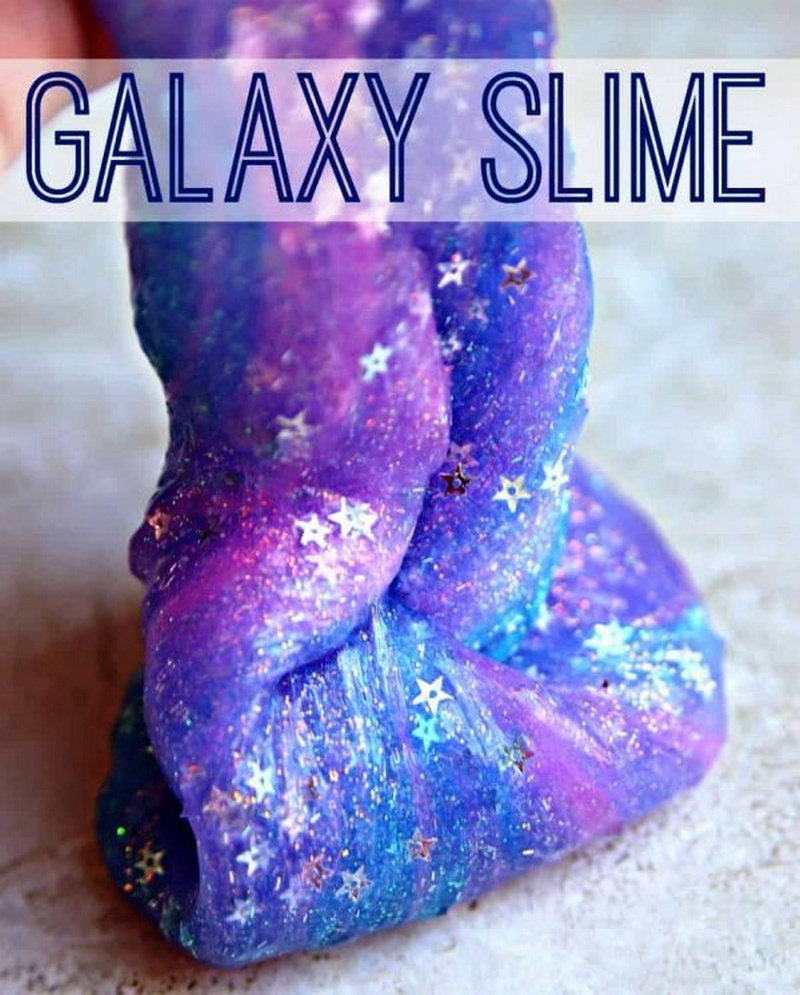 25 DIY Glitter Galaxy Slime Ideas That Are Useful - Susie Harris