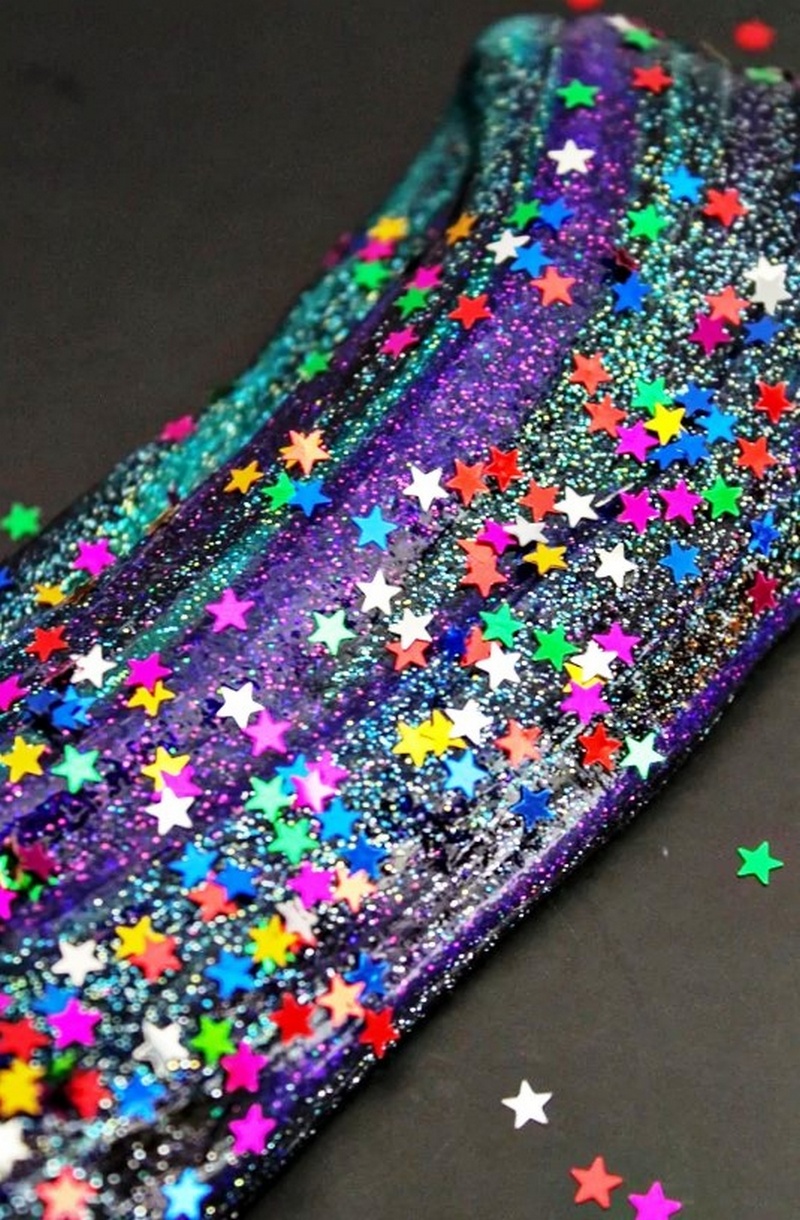 25 DIY Glitter Galaxy Slime Ideas That Are Useful - Susie Harris