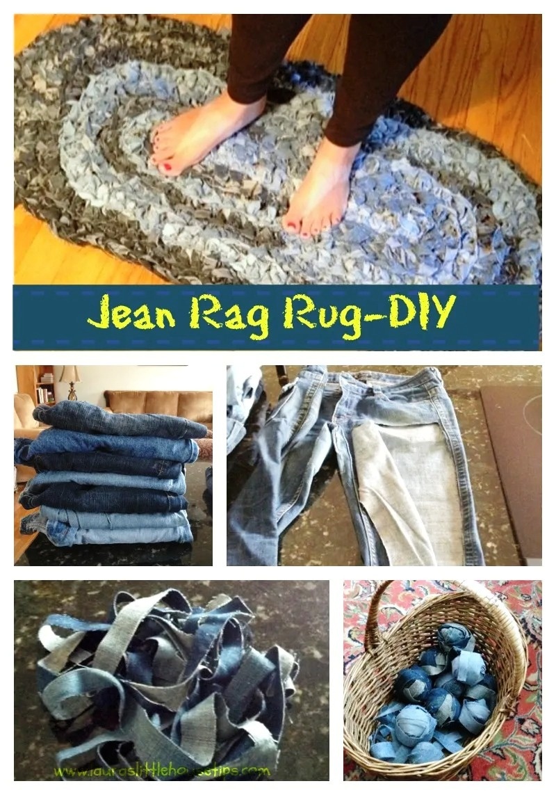 20 DIY Denim Rug Patterns Make A Special Gift - Susie Harris