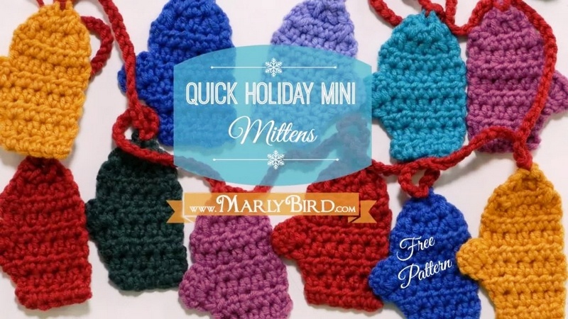 25 Warm And Cozy Mitten Crochet Patterns - Susie Harris