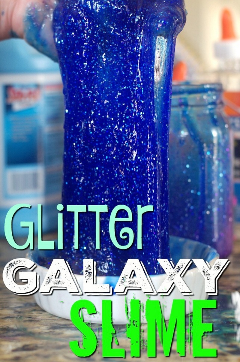 25 DIY Glitter Galaxy Slime Ideas That Are Useful - Susie Harris
