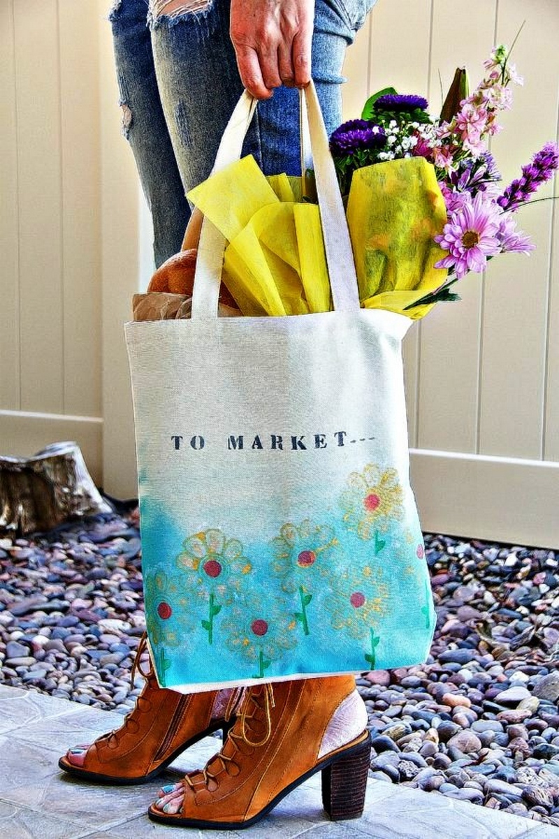 25 DIY Shopping Bags That Are Easy To Carry - Susie Harris