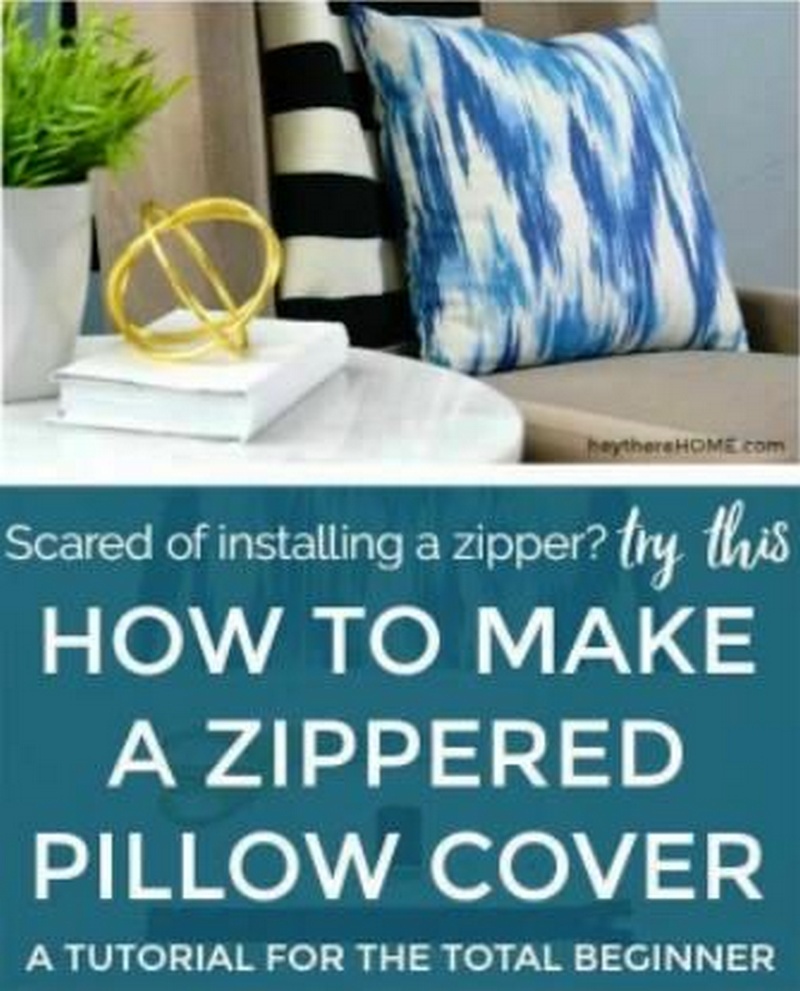 20 Easy DIY Pillow Case Ideas & Patterns - Susie Harris