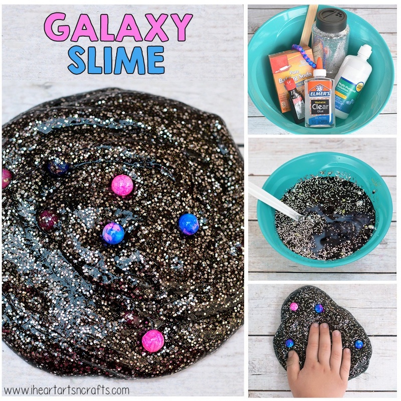 25 DIY Glitter Galaxy Slime Ideas That Are Useful - Susie Harris