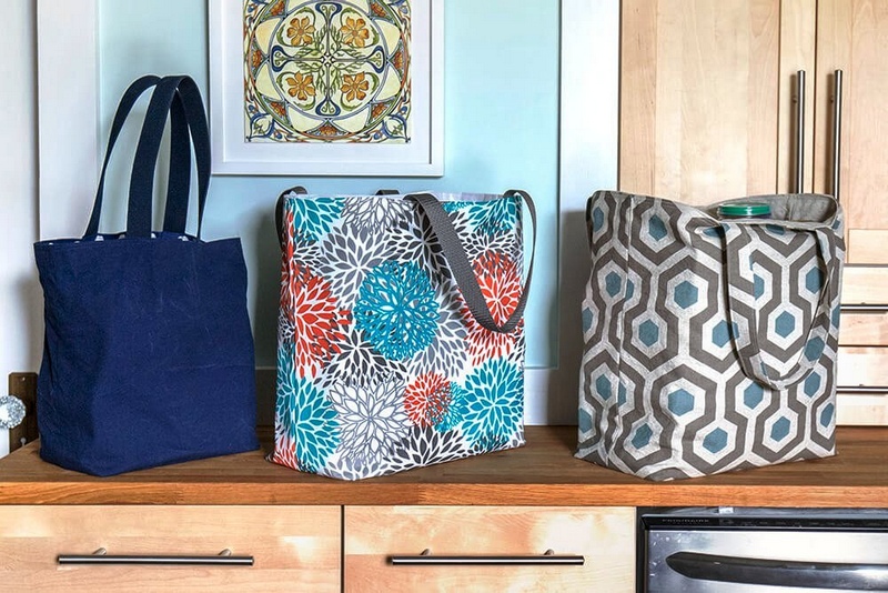 25 DIY Shopping Bags That Are Easy To Carry - Susie Harris
