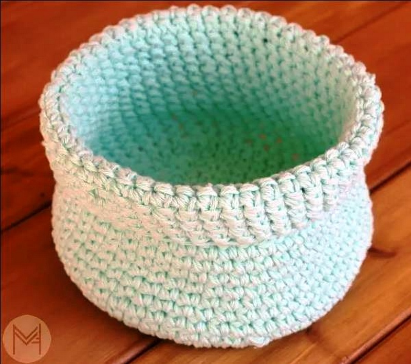 19 Free Crochet Basket Patterns For Beginners - Susie Harris