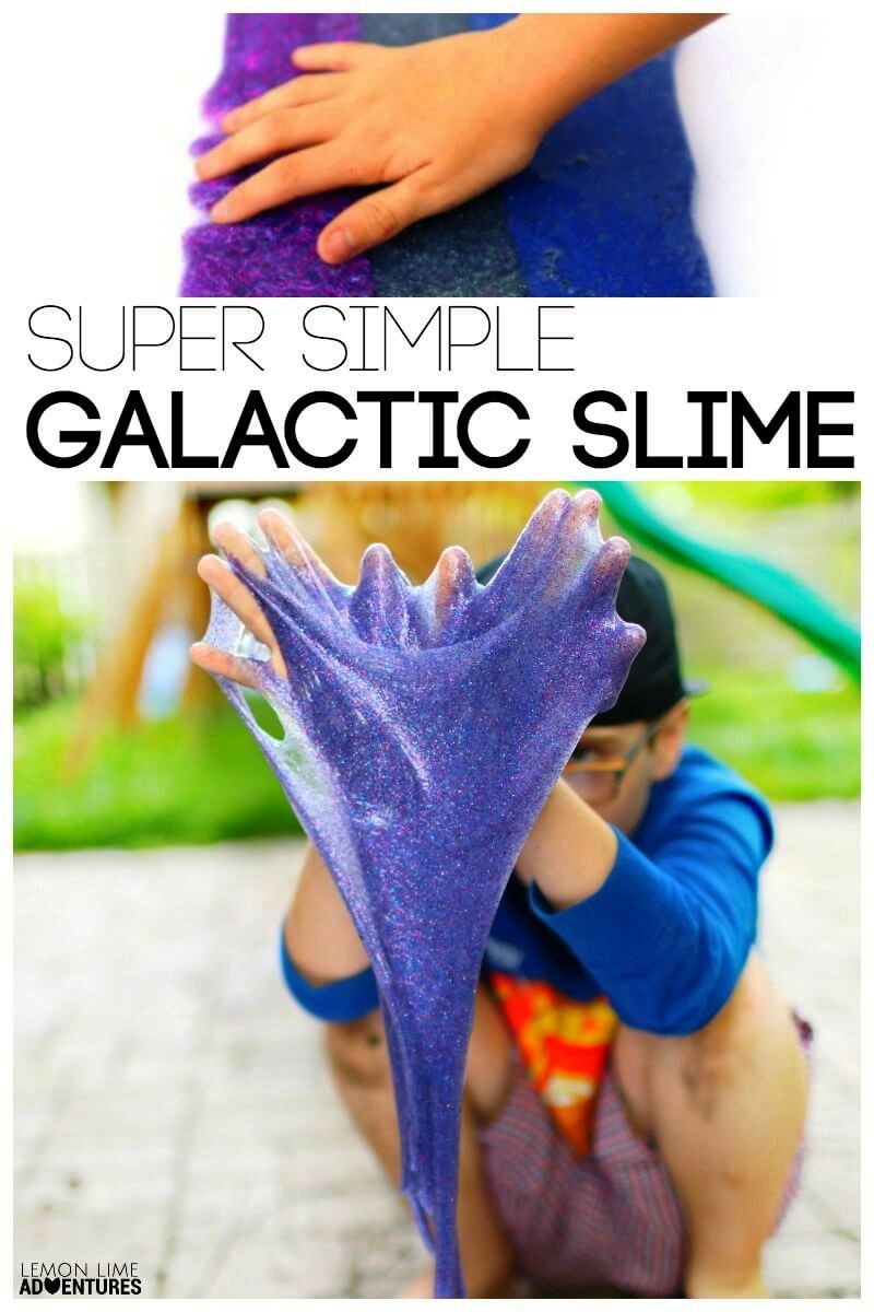 25 DIY Glitter Galaxy Slime Ideas That Are Useful - Susie Harris