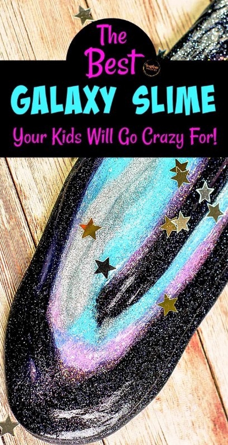 25 DIY Glitter Galaxy Slime Ideas That Are Useful - Susie Harris