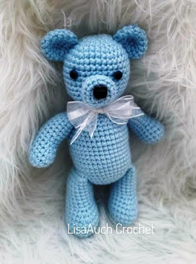 20 Free Crochet Teddy Bear Patterns - Susie Harris