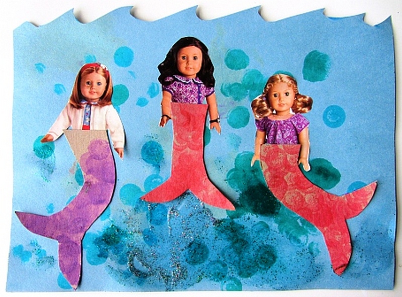 20 DIY Mermaid Crafts - Easy Kids Crafts - Susie Harris
