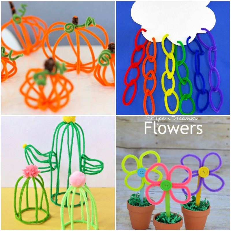 31 Clever And Easy Pipe Cleaner Crafts - Susie Harris