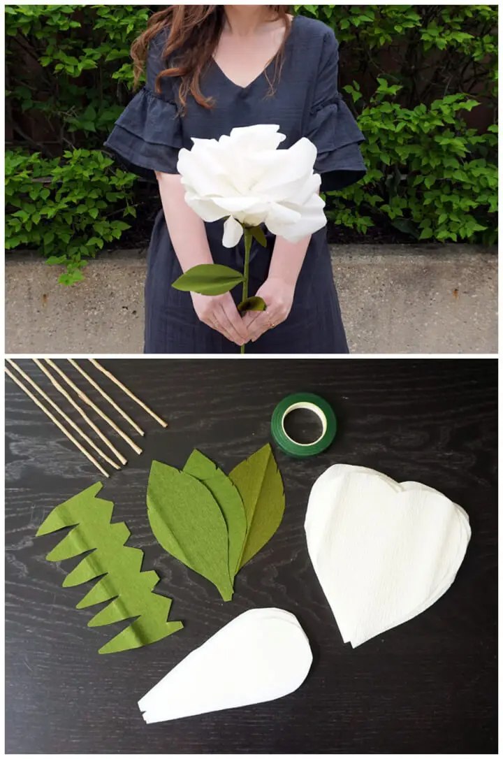 15 Easy Crepe Paper Flowers Decoration - Susie Harris