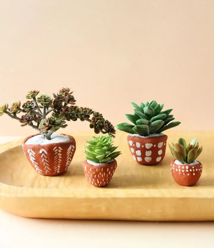 16 Small DIY Clay Pot Crafts For Beginners - Susie Harris