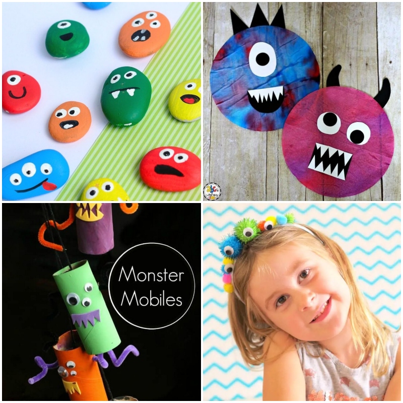 15 Best DIY Monster Craft Ideas For Kids - Susie Harris