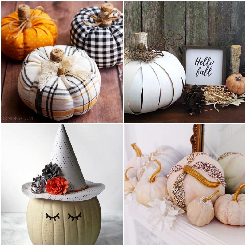 20 DIY Pumpkin Décor Ideas - Painted Pumpkins - Susie Harris