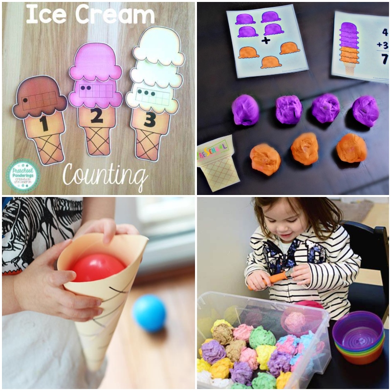 7 DIY Ice Cream Crafts - Ice Cream Activities - Susie Harris