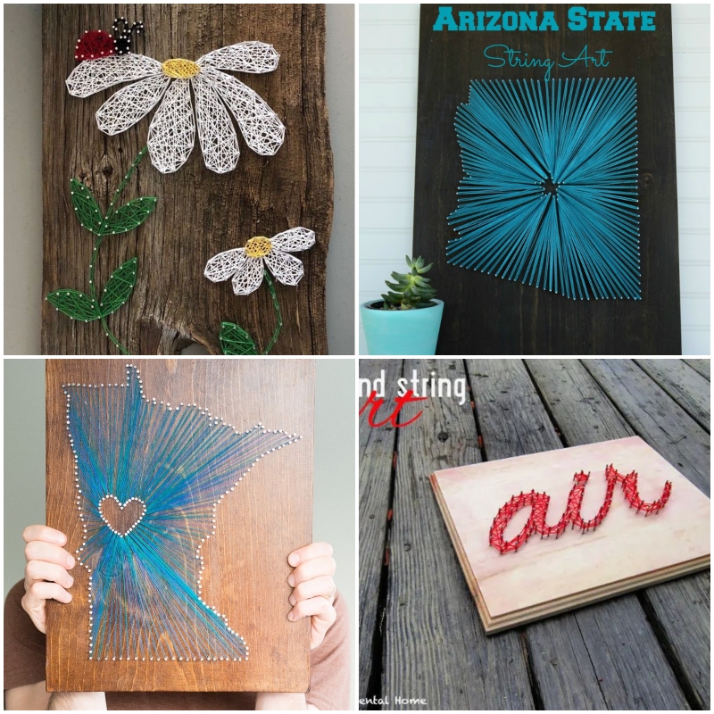 Best DIY String Art Projects With Tutorials - Susie Harris