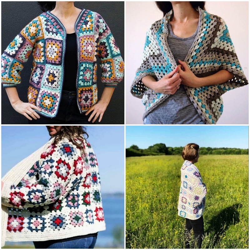 21 Granny Square Sweater Pattern Free Ideas - Susie Harris