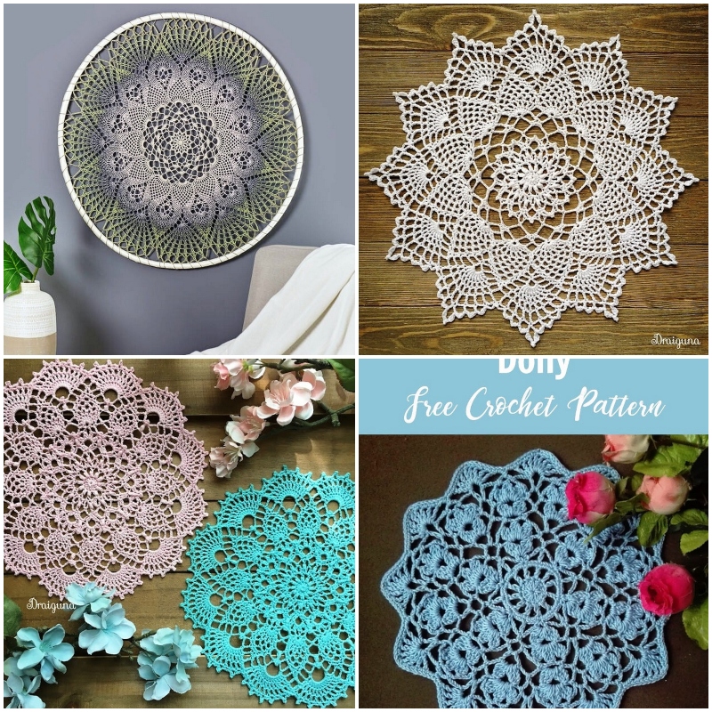 25 Free Crochet Doilies Patterns - Susie Harris