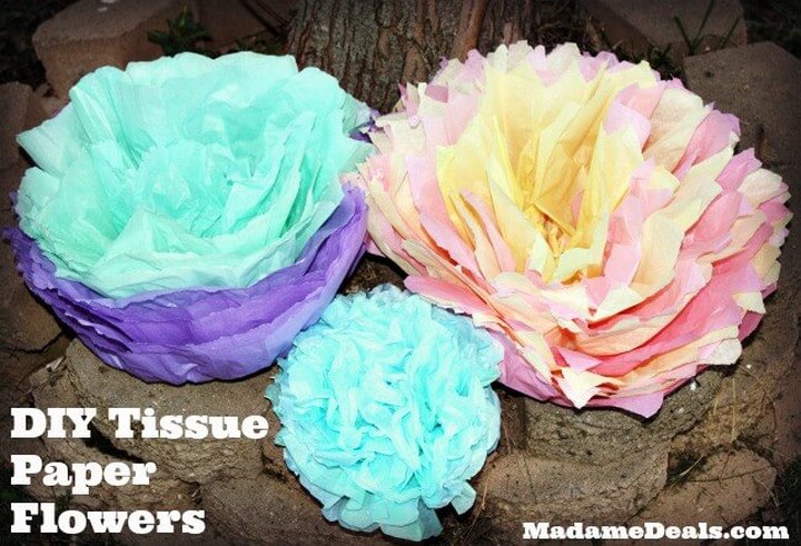 18 DIY Tissue Paper Flowers For Décor - Susie Harris