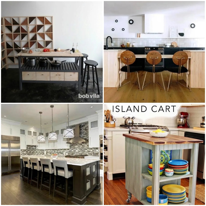 15 DIY L Shaped Kitchen Island Ideas - Susie Harris