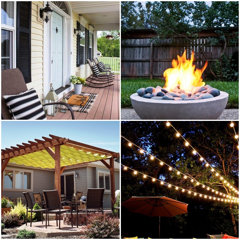 20 DIY Patio And Porch Decor Ideas - Susie Harris