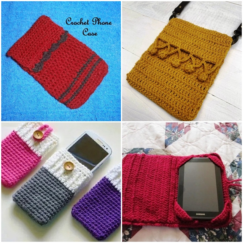 20 Free Crochet Phone Case Patterns - Susie Harris