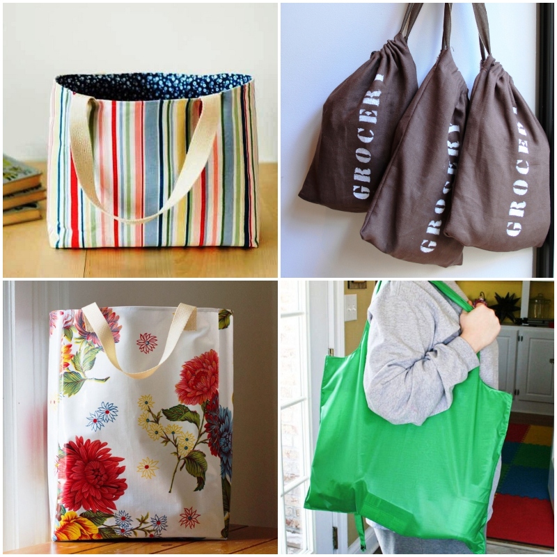 25 DIY Shopping Bags That Are Easy To Carry - Susie Harris