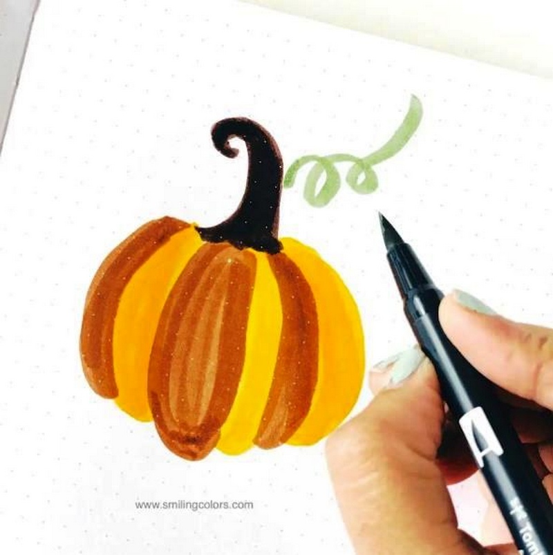 31 Fall Drawing Ideas Easy & Unique - Susie Harris