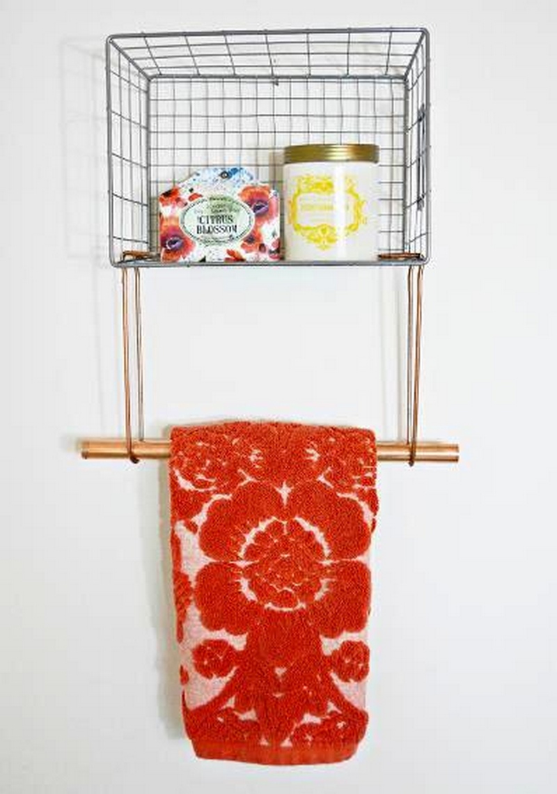 25 DIY Bathroom Towel Decor Ideas - Susie Harris