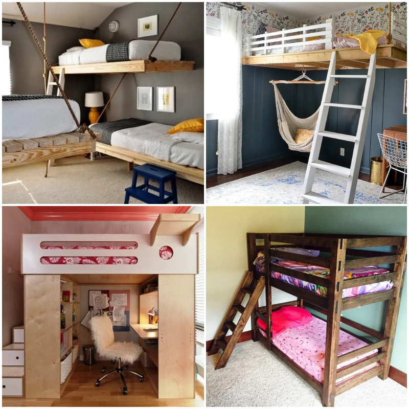 15 Low Ceiling Loft Bed Ideas - Susie Harris