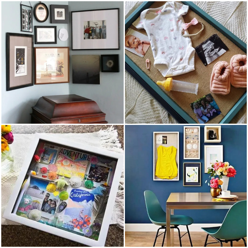 25 Memory Shadow Box ideas - Susie Harris