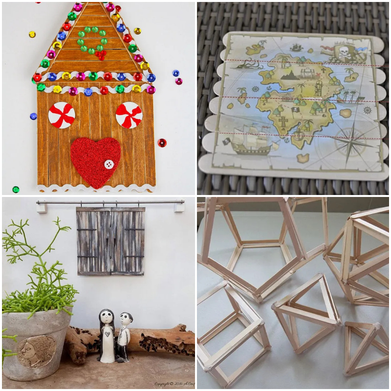 32 Big Stick Popsicle Crafts Cheerful Ideas - Susie Harris